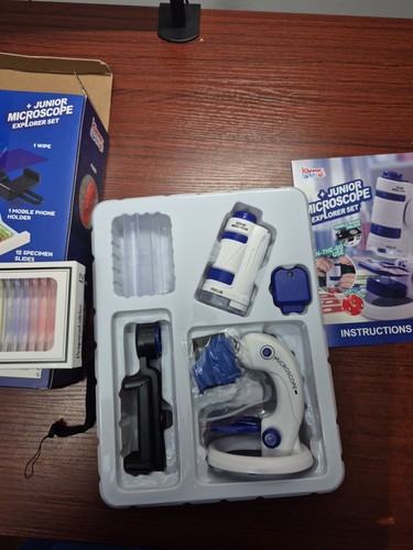 Klever Kits - Microscope Explorer Set for Kids 2 in 1 Science Experiment Toy NIB | eBay