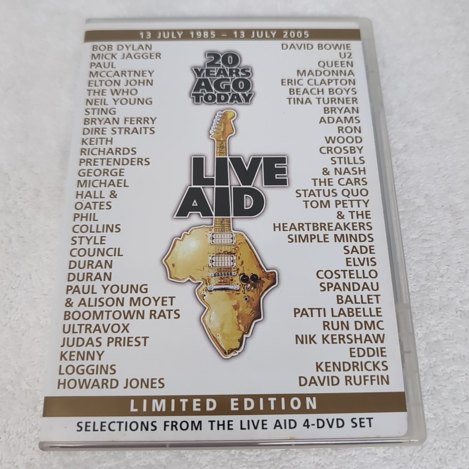 Live Aid - 20 Years Ago Today - The Story of Live Aid (DVD, 2005 ...