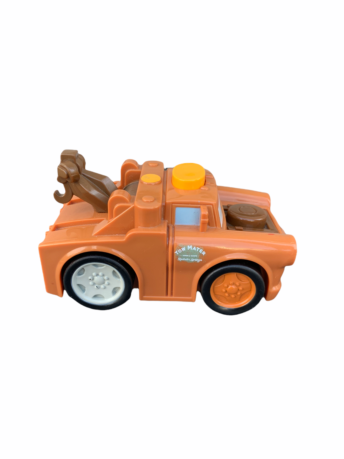 Disney Pixar Cars TOW MATER Tow Truck Talking Flashlight Fisher Price ...