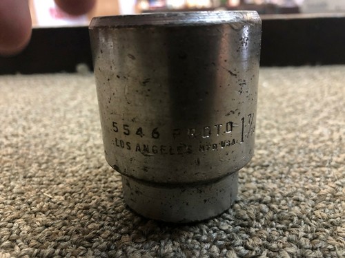 PROTO 5546 USA Professional 3/4" Drive 1-7/16" 12 point Socket Los ...