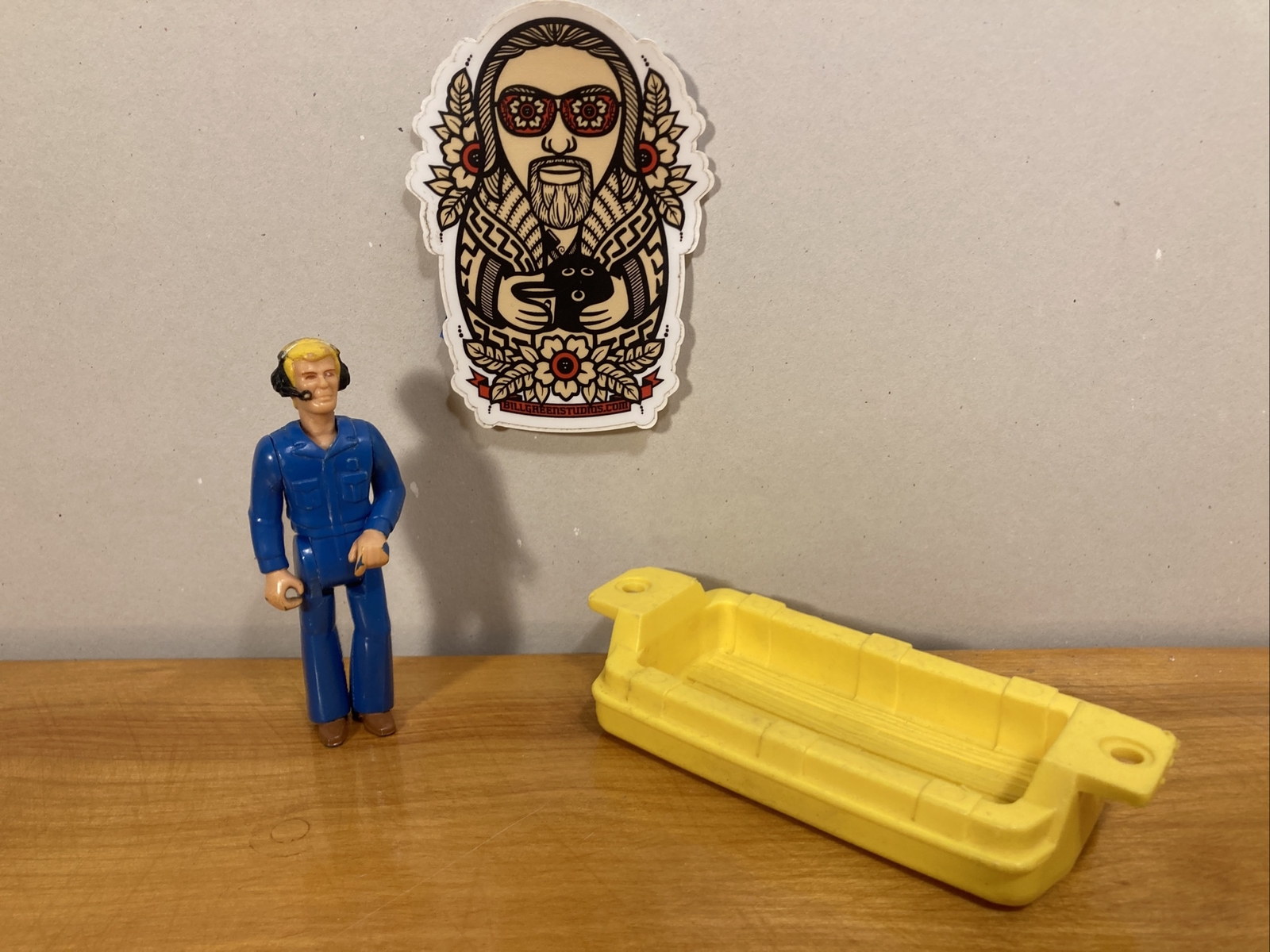 Vtg 1975 Fisher Price Adventure People RESCUE PILOT figure & Air-Sea ...
