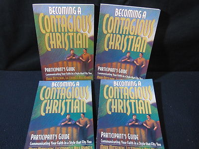 Becoming a Contagious Christian: SET OF 4 - Participants Guide ...