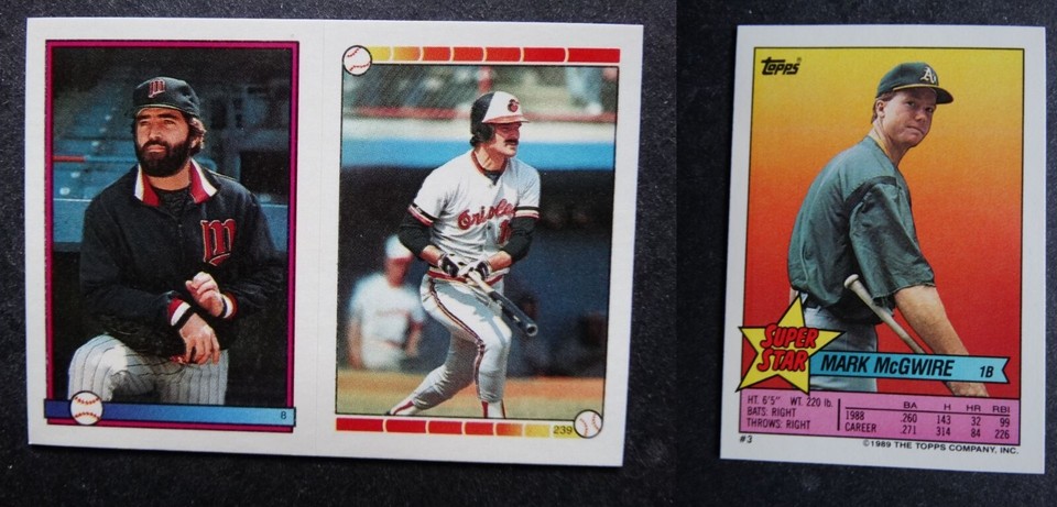 1989 Topps Stickers Baseball Cards Complete Your Set U Pick From List 1 ...