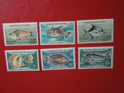 G 5216 MALI 1960 FISH MNH | eBay