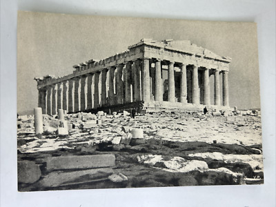 Vintage Postcard Athens the Parthenon Greece Photo Black White V P | eBay