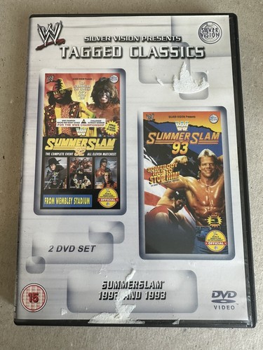 WWE Tagged Classics - Summerslam 1992 & 1993 DVD (2 Disc Set) Rare WWF ...
