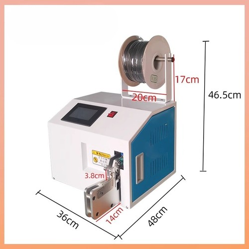 Full Semi-automatic Wire Tying Machine Wire Tie Rope Bundling Machine ...