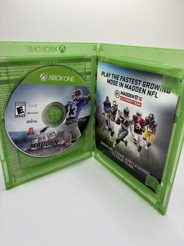 Lot of 4 Games Madden NFL (15 16 17 18) Xbox One Complete CIB XB1 ...