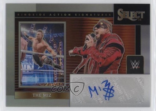 2024 Panini Select WWE - Ringside Action Signatures The Miz #RA-MIZ (AU ...