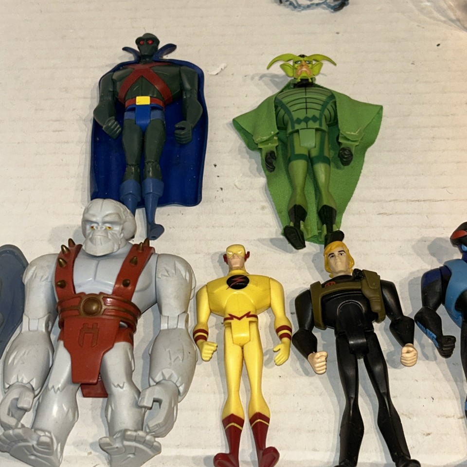 Justice League Unlimited Action Figure Lot Rare Heroes & Villains C1 | eBay