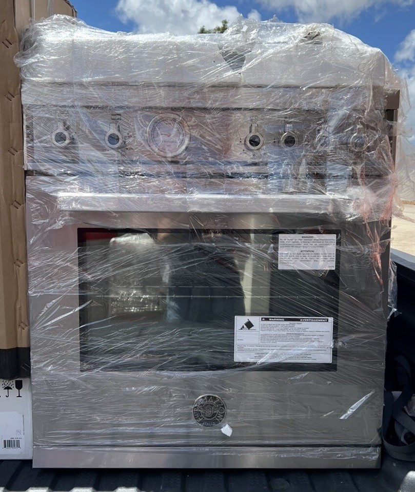Bertazzoni PROF304GASXT 30in Freestanding Professional Gas Range 4.7 Cu ...