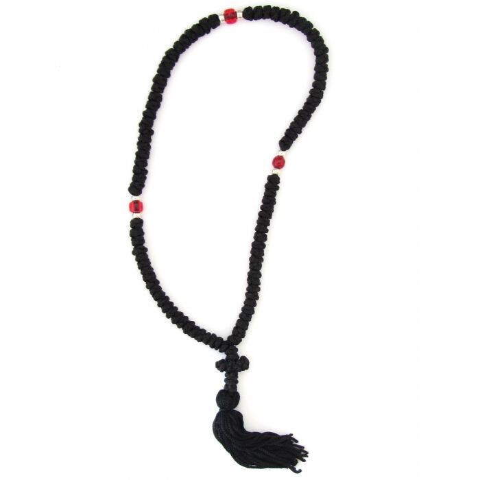 100 knots Prayer Rope Rosary Chotki Komboskoini Handmade Blessed KX MF ...