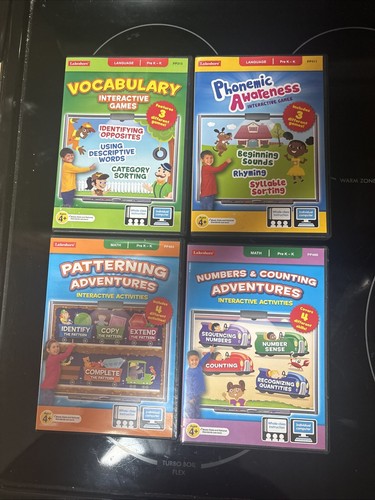 Lot Of 4 Lakeshore Language And Math Learning Games - Pre-k/K | eBay