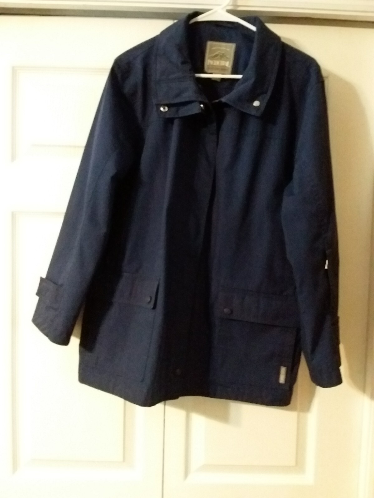 PACIFIC TRAIL OUTDOOR WEAR WOMENS JACKET COAT NAVY BLUE SIZE M | eBay