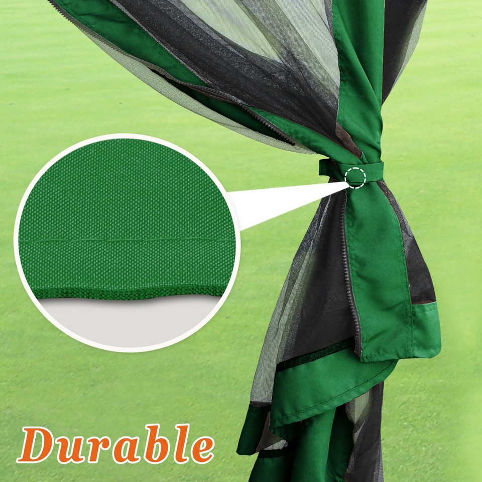 4 pack Canopy Side Panels for 10'x10' Pop Up Tent Gazebo House Mesh ...