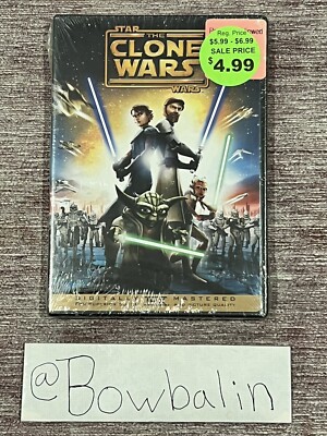Star Wars : The Clone Wars ( DVD , 2008 Bilingual ) Animation Sci-Fi ...