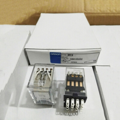 Omron MY4-100/110VDC Power Relay 14 Pins x 2PCS NEW | eBay