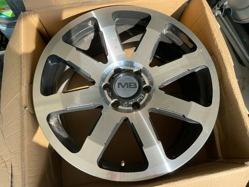 set (4) MB Legacy Wheels/rims 20"x9" +18 6X135 #60032. Machine Black ...