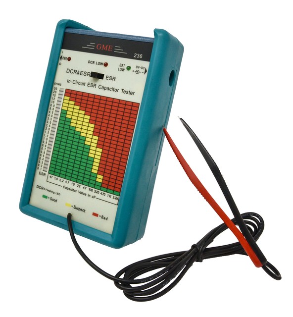 GME 236 ESR and DCR Circuit Capacitor Tester for sale online | eBay