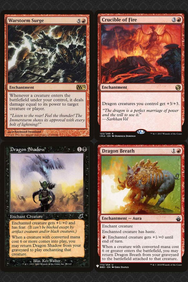 Rivaz of the Claw DRAGONS Commander Deck Showcase Magic MTG Rakdos ...