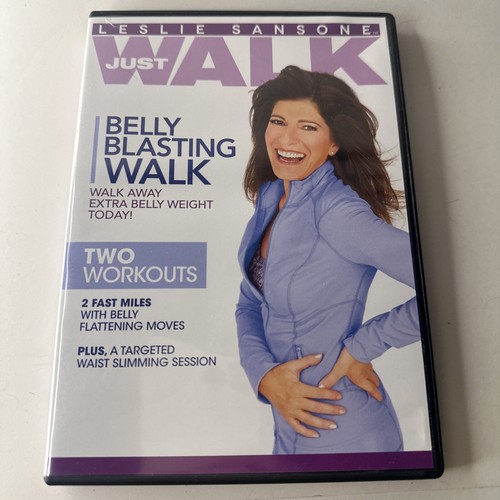 Leslie Sansone Just Walk Belly Blasting Workout Away the Pounds DVD | eBay