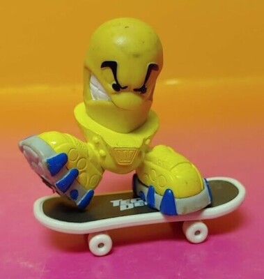Tech Deck Dude Crew Thumb Figure Toy 2001 X-Concepts & Skateboard Rare ...