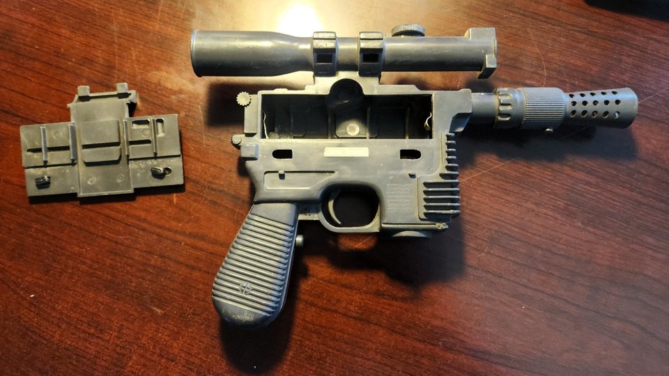 Vintage 1977 Kenner STAR WARS HAN SOLO Laser Pistol BLASTER w/Sound | eBay