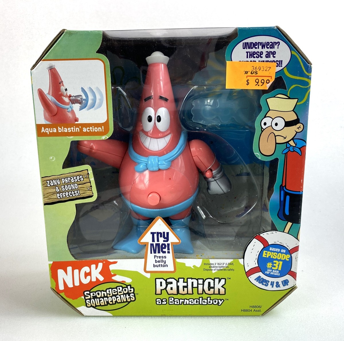 Spongebob Patrick Vongola Bambino SpongeBob SquarePants (1999)