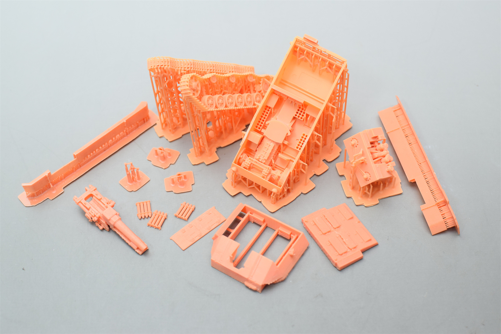 3D Printed 1/72 German SiG33 Bison III Assault Gun Full Internal ...