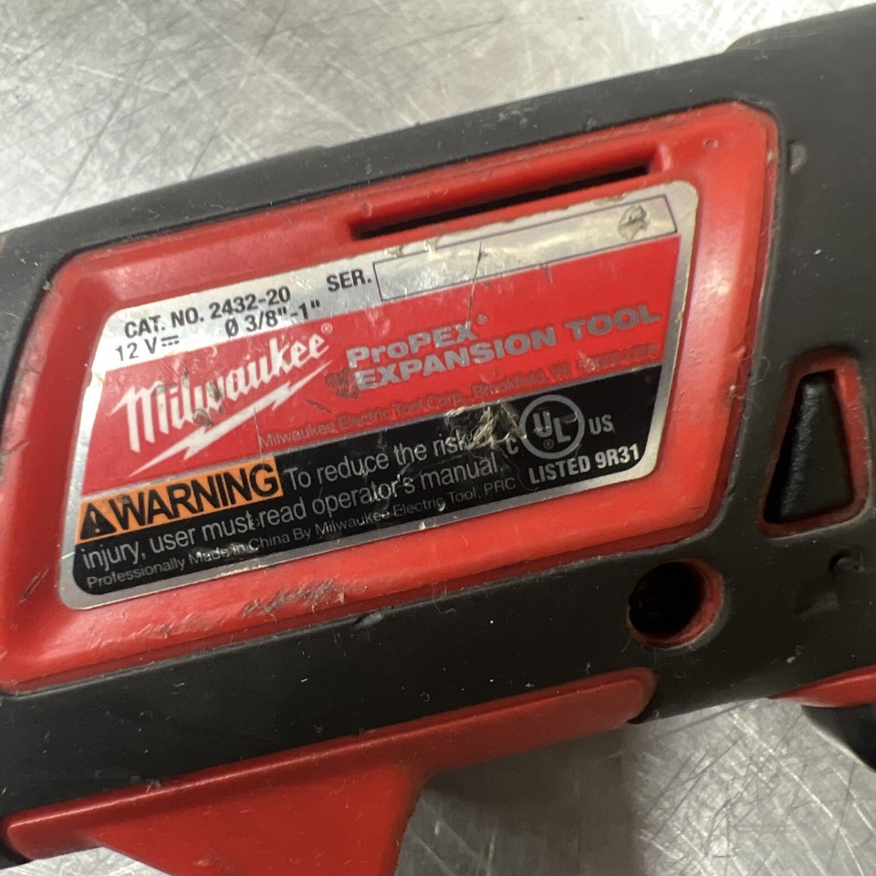 Milwaukee 2432-20 M12 ProPEX Cordless Expansion Tool (Tool Only) | eBay