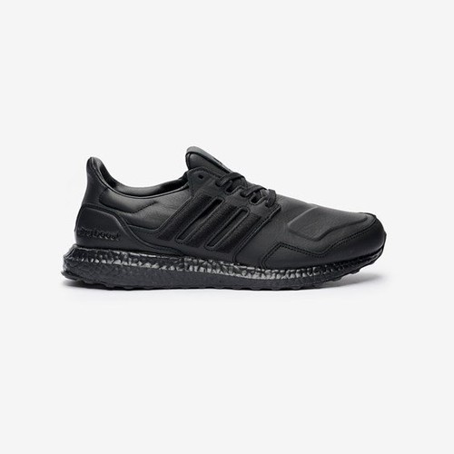 adidas Ultra Boost Leather Triple Black Retro Men's Sneakers EF0901 | eBay