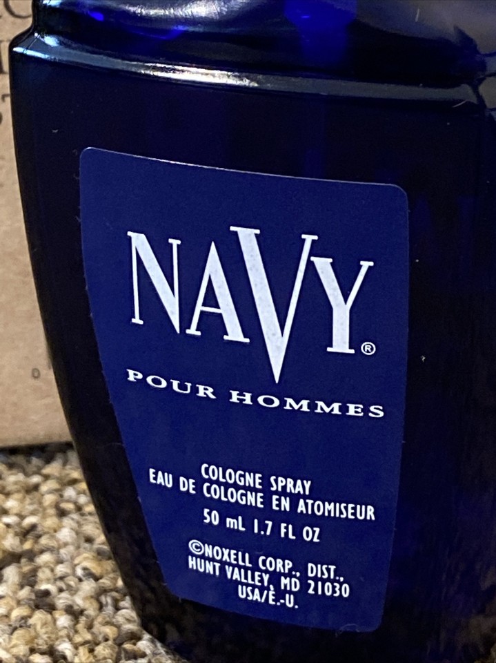 * ORIGINAL* NAVY FOR MEN by Noxell Corporation 1.7 oz Cologne Spray | eBay