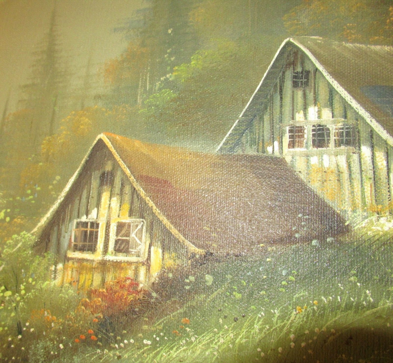 ANDRES ORPINAS HUGE ORIGINAL OIL ON CANVAS LANDSCAPE PAINTING | eBay