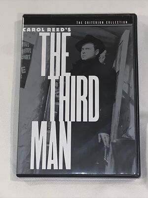 The Third Man DVD, 1999, Criterion Collect OOP. Used - Mint Cond ...