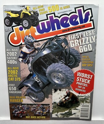 Dirt Wheels Magazine September 2001 | eBay