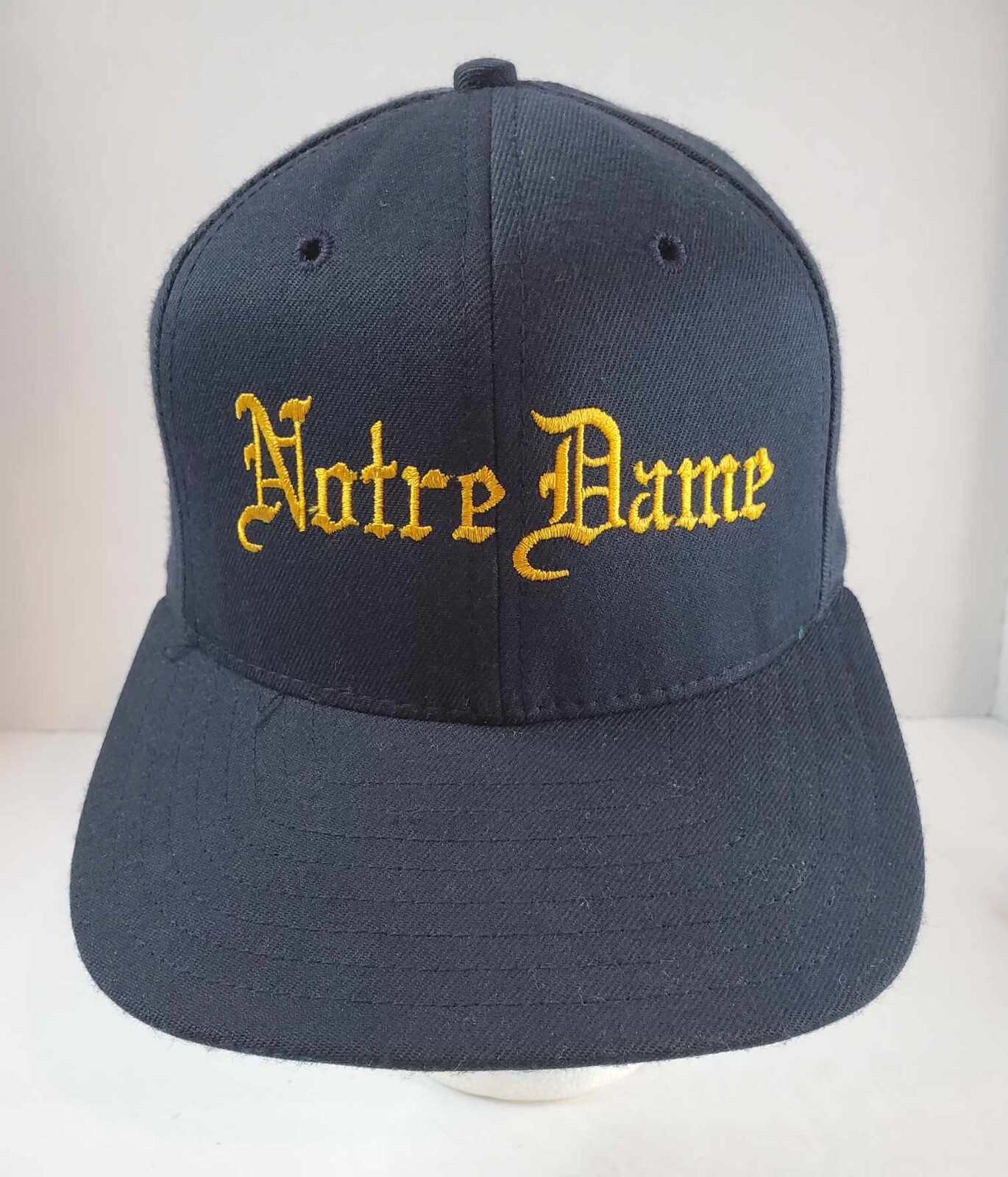 Notre Dame Fighting Irish Script Strap Hat Cap University Square ...