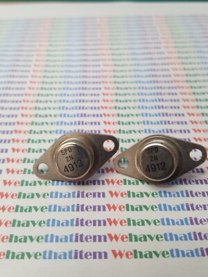 2N4912 / TRANSISTOR / 2 PIECES / (qzty) | eBay