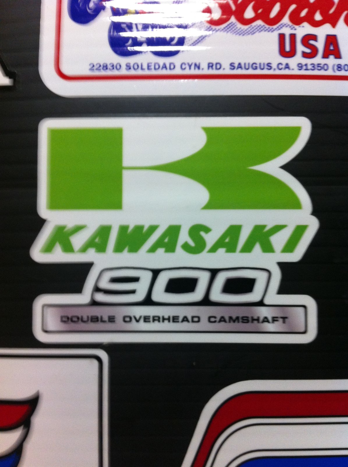Kawasaki KZ900 Z1 Z-1 custom decal 3 1/2" 1975 | eBay