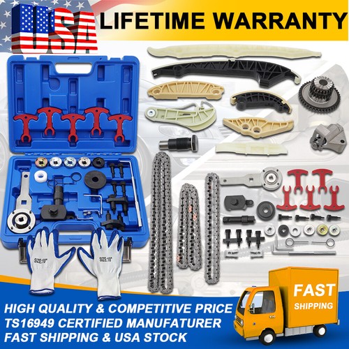 Timing Chain & Tool Kit for VW Audi TSI TFSI EA888 Gen3 T10355 T40191 1 ...