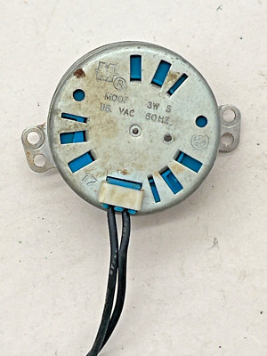 Replacement Clock Electric Motor, Tested, Works. Moo7 3W S 115 VAC ...
