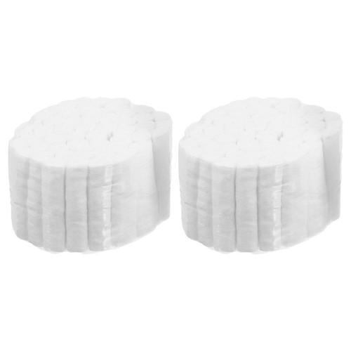 100 Pcs Simple Safe Cotton Roll Nose Bleed Plug for Nose Bleed Medical ...
