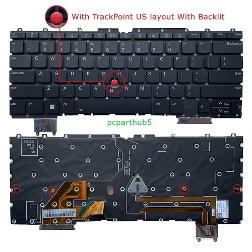 New Lenovo ThinkPad Z13 Gen 1 Z13 G1 Type 21D2 21D3 Laptop Keyboard US ...
