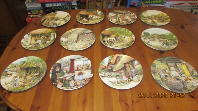 collector's plate - OLD COUNTRY CRAFTS series, by SUSAN NEALE - choice ...