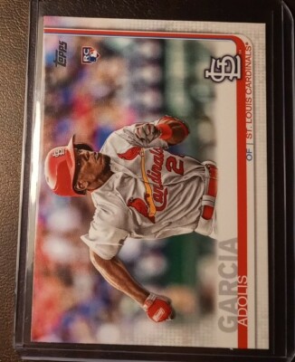2019 Topps Series 1 Adolis Garcia Rookie Card St. Louis Cardinals #227 ...