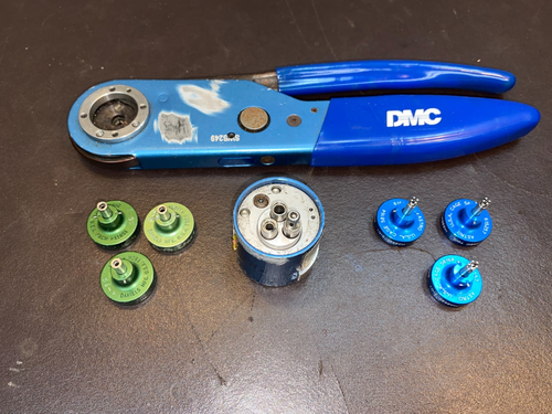 DMC DANIELS/ASTRO M22520/1-02 CRIMPING TOOL, 1 TURRET HEAD TH1A& 6 ...