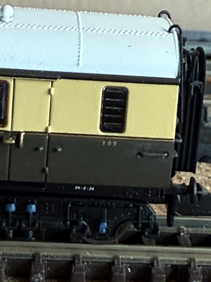 Dapol 2P-000-300 N Gauge Society Collett K41 Full Brake, GWR livery ...