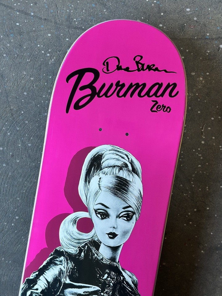 Zero ‘Barbie’ Deck Signed By Dane Burman From Jamie Thomas | eBay