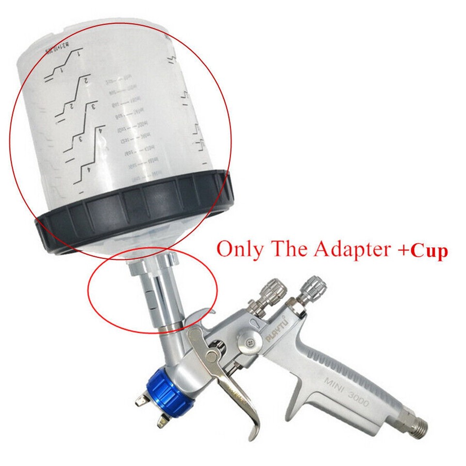 Disposable Paint Cup H/O Quick Cup With 16X1.5 Internal Spray Gun Cup ...