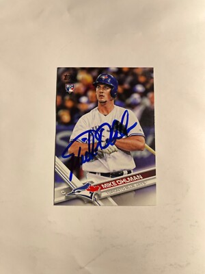 Toronto Blue Jays MICHAEL OHLMAN Signed 2017 Topps Card | eBay
