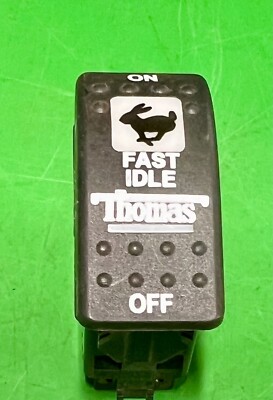 Thomas Built Buses TBB 61201165 Fast Idle On/off Rocker Switch 12v Lamp ...